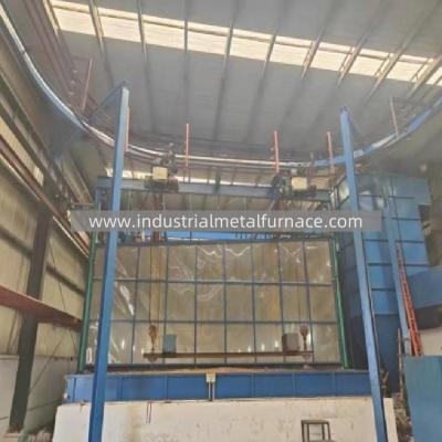 China Manual 1 Ton / Day  Hot Dip Galvanizing Furnace Intelligent Temperature Control System For Fasteners Screws Nuts Nails for sale
