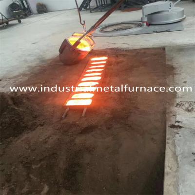 Cina Fabbricazione dell'acciaio d'acciaio del forno di fusione di induzione industriale di 15KW 3KG per media frequenza in vendita