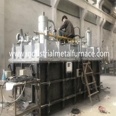 Cina fusione di alluminio a petrolio di tenuta di alluminio della fornace di 9400Kcal/KG 10000Kg in vendita