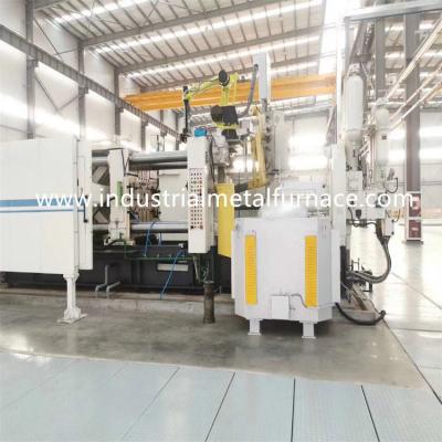 Cina 300 alla fornace di alluminio Reverberatory della tenuta del forno di fusione della lega di alluminio 3000kg/H in vendita