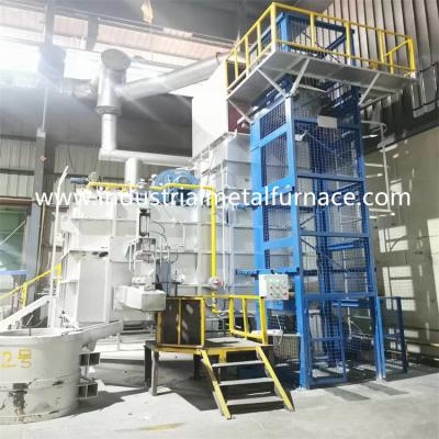 China 700 To 750deg Aluminium Melting And Holding Furnace  Aluminum Alloy Die Casting Process for sale
