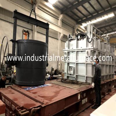 Cina CE verticale elettrico automatico di tenuta di alluminio del preriscaldatore della siviera della fornace di 350kg 18KW in vendita