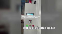 Max $400^\circ\text{C}$ Electric Motor Coil Burnout & Curing Oven with Hot Air Circulation