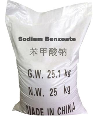 China Sodium Benzoate Food Preservative Sodium Benzoate Feed Grade 99%min for sale