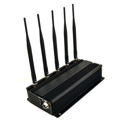 China Signal jammer | 11W High Power 2G 3G Cellphone WiFi Bluetooth Signal Blocker for sale