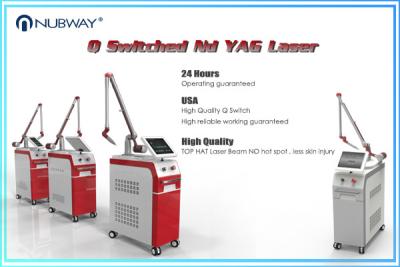 China 2019 factory price CE Approved Tattoo Removal Machine Price / vertical 1064 532nm Q Switched ND Yag Laser for sale