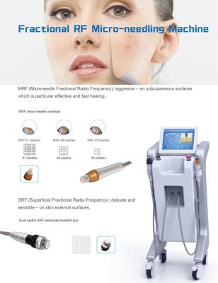 China Hot selling salon use rf fractional micro needle / fractional rf microneedle for clinic and spa use for sale