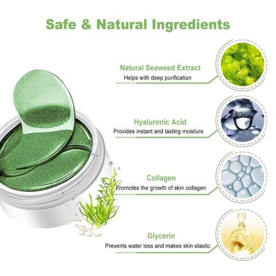 Cina Maschera di occhio del collagene dell'alga, toppe dell'occhio per i cerchi scuri e Puffiness in vendita