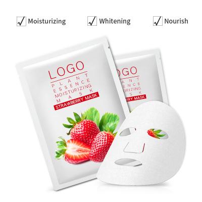Cina Vegano libero del Paraben della maschera dello strato di cura di pelle del collagene della fragola multifunzionale in vendita