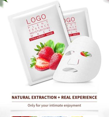 Cina Vegano libero del Paraben della maschera dello strato di cura di pelle del collagene della fragola multifunzionale in vendita