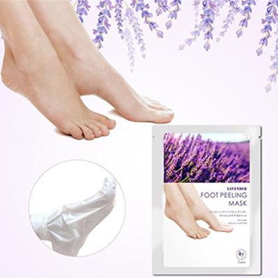 Cina Il piede chimico colpisce con forza per rimuovere la pelle morta che esfolia il ODM della maschera del piede disponibile in vendita