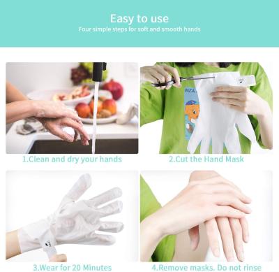 China De COA Goedgekeurde Hand die Gloves het Herstellen van het Beschadigde Huid Kalmeren bevochtigen Te koop