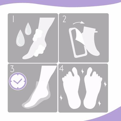 Cina Il piede morto del dispositivo di rimozione della pelle colpisce con forza il profumo organico della lavanda della maschera in vendita