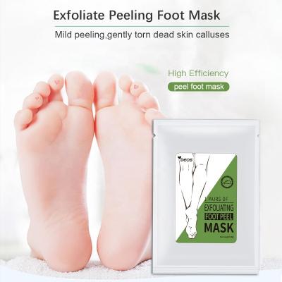 Cina La maschera esfoliante acida malica del piede della buccia colpisce con forza approvato dalla FDA amichevole di Eco in vendita