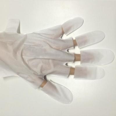 Cina Manicure libero dei guanti del collagene di Triclosan, guanti UV delicati per le unghie del gel in vendita