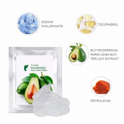 Cina Calzini che idratano i vostri piedi, maschera di FDA del piede per la noce di cocco incrinata asciutta dei piedi in vendita