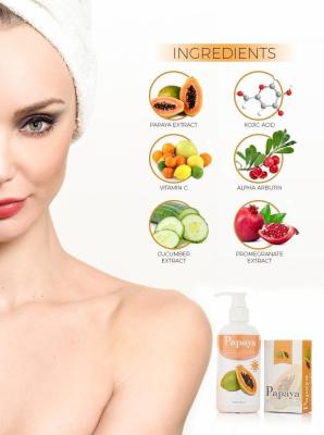 Cina SPF40 che imbianca UV concentrato lozione degli enzimi della papaia del corpo della mano anti in vendita