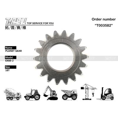 중국 EX60-3 스윙 1단계 발굴기 열처리를 가진 행성 기어 3051679 판매용
