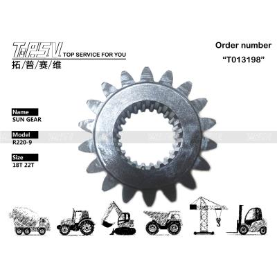 Chine R220-9 Noir Balance de l'excavatrice 1 étape dernier engrenage d'entraînement acier 39Q6-12320 à vendre