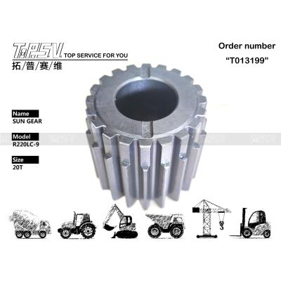 Chine 39Q6-12240 Balance R220-9 Excavateur Sun Gear 2 étages Haute précision Installation facile à vendre