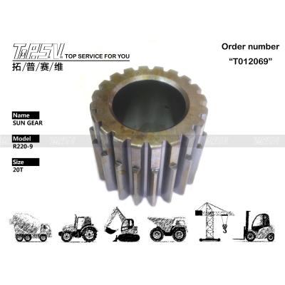 Chine R220-9 Excavateur Sun Gear Voyage 2étape 39Q6-42240 avec maintenance de l'huile à vendre