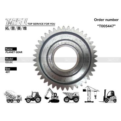 중국 발굴기 위한 검은 부품 밀폐된 가방 E311C 여행 1단계 행성 기어 전송 시스템 218-4246 판매용