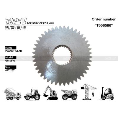 중국 TZ263B1107-00 내구성 검은색 둥근 PC120-6 발굴기 여행 행성 장비 판매용