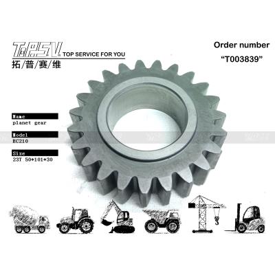 중국 SA7118-30420 도로 공학 건설 재단 EC210B 발굴기 스윙 1단계 행성 감소기 가드 부품 판매용