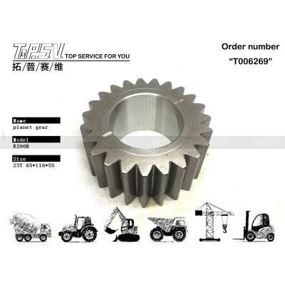 중국 094-1508 낮은 유지보수 E200B 발굴기 여행 3단계 행성 기어 기계 수리 작업소 철강 내부 판매용