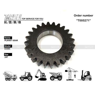 중국 7Y-0676 수압 모터 드라이브 타입 E336 발굴기 여행 1 단계 낮은 소음 수준과 타입의 행성 기어 박스 판매용