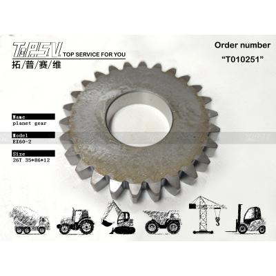 중국 3054865 중공기계 강철 EX60-2 발굴기 여행 1단계 어려운 작업환경용 행성 기어 판매용