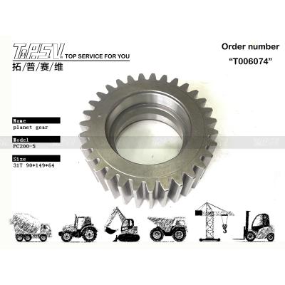 중국 20Y-27-13220 PC200-5 발굴기 여행 2 단계 행성 기어 판매용