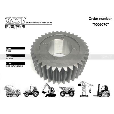 중국 SA7117-30240 매끄러운 기어 매쉬 EC210 발굴기 여행 2 단계 행성 기어 판매용