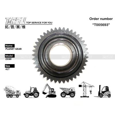중국 0397813 낮은 소음 수준 강철 ZX60 발굴기 여행 1 단계 행성 기어 박스 중량 산업용 애플리케이션 판매용