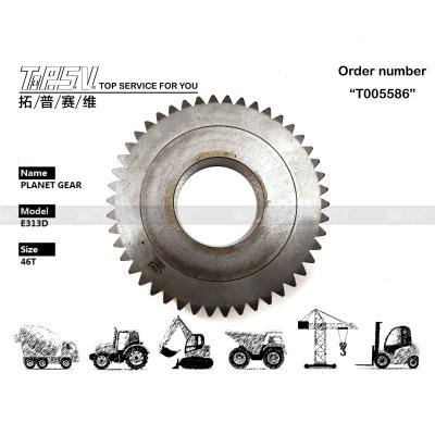 중국 136-2836 검은색 E315 발굴기 여행 1단계 행성 기어 소음 수준이 낮고 철강 재료 판매용