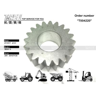 중국 수압 모터 드라이브 SK60-5 발굴기 스윙 2 단계 행성 기어 기계 수리 작업소 철강 재료 판매용
