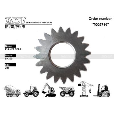 중국 운송 패키지 HD700-7 발굴기 여행 1단계 고품질의 행성 기어 판매용