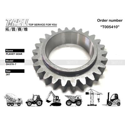 중국 무거운 기계 DH370-7 발굴기 여행 1 단계 행성 기어 효율을 위한 첨단 기술 판매용