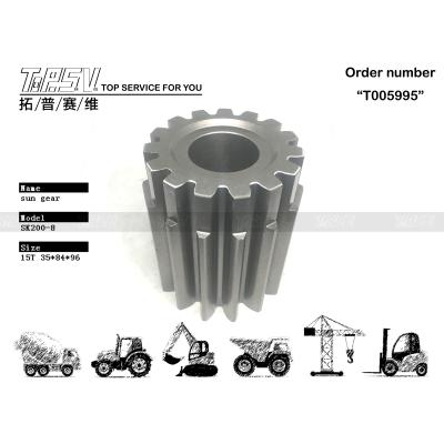 China YN15V00037S008 Color Black SK210-8 Excavator Travel 2 Stage Sun Gear for Hydraulic Motor Drive  In Excavator Machinery Drive Type Hydraulic Motor Drive for sale
