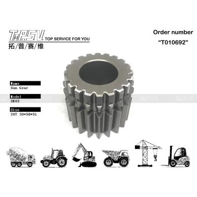 China 3039391 Gear Oil EX60-1 Excavator Swing 2 Stage Sun Gear Motor for sale