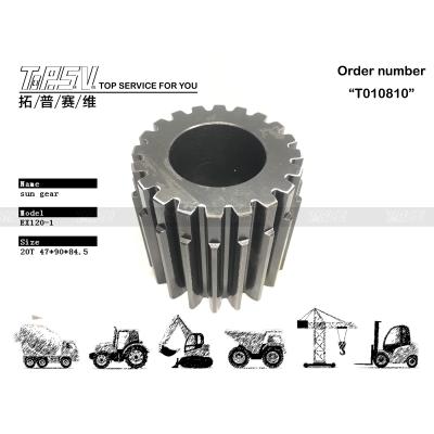 China 3033236 Gear Oil EX120-1 Excavator Travel 3 Stage Sun Gear Motor Parts Easy Maintenance for sale