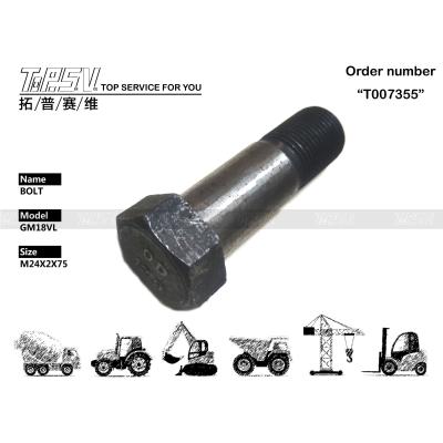 China Gear Oil Maintenance GM18VL Excavator Motor Housing Bolt Pump Parts with High Precision Functionality for sale