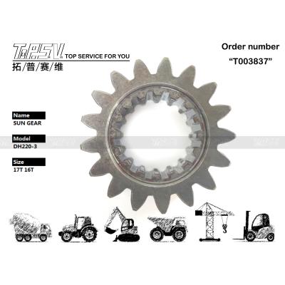 China Origin DH220-3 Excavator Swing 1 Stage Sun Gear Motor Compatible with Various Models for sale