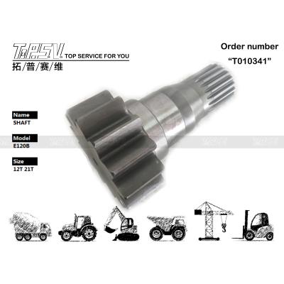 China Highly Durable E120B Excavator Reducer Swing Pinion Parts for Optimal Transmission Performance for sale