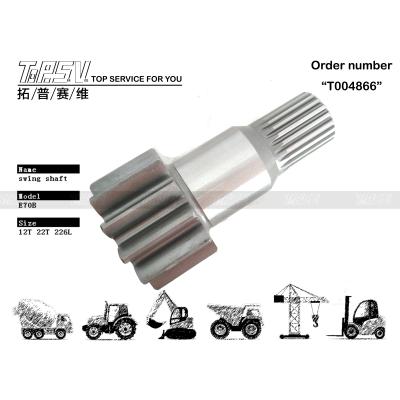 China 099-6561 Seamless Functionality Gear Meshing with High Durability E70B Excavator Swing Pinion Motor Parts for sale