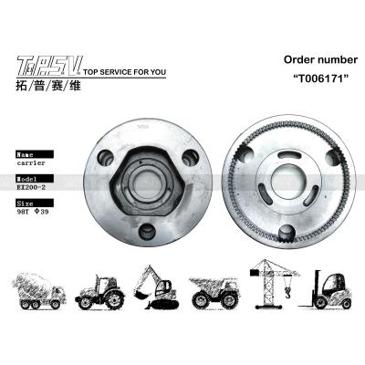 China Packing Size Depend On Packing Type EX200-2 Excavator Travel 1 Stage Planetary Carrier for sale