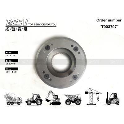 China Black Color DH220-5 Excavator Swing 1 Stage Planetary Carrier for Performance for sale
