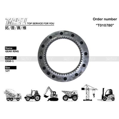 China 2024077 Swing 2 Stage Gearbox Ring Gear High Precision For Excavator HITACHI EX60-1 for sale