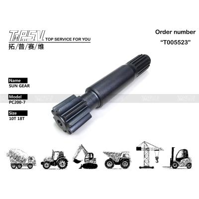 China 20Y-27-31210 PC200-7 Excavator Travel 1 Stage Sun Gear The Perfect Choice for Your Excavator Machinery and Transmission System for sale