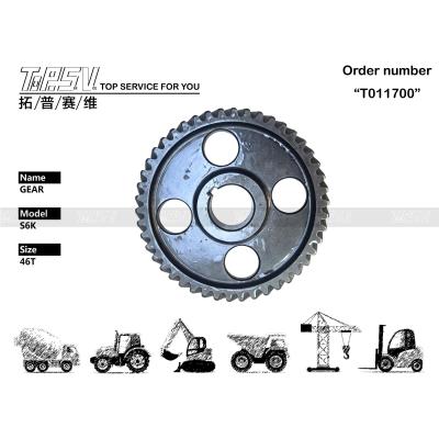 China S6K Excavator Engine Camshaft Gear Parts For Engine Excavator Spare Parts for sale